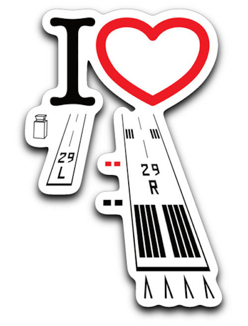 Airport Runways decal (KSMO, KHHR, KVNY, KTOA) – LAPilotGirl