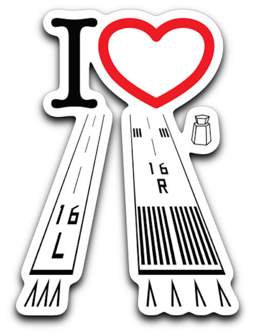 Airport Runways decal (KSMO, KHHR, KVNY, KTOA) – LAPilotGirl